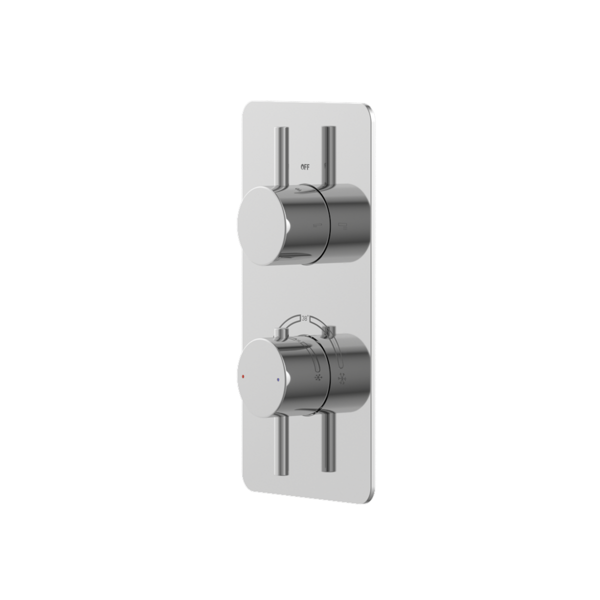 Concealed Valve Dual 3 Oulet | Aqualla Brassware